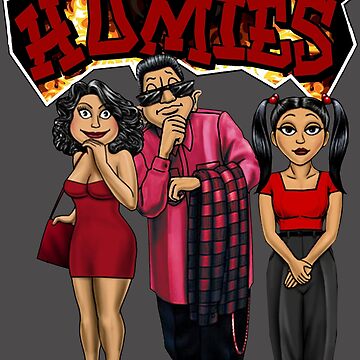 "Lil Homies " Sticker for Sale by EnviousObjects2 | Redbubble