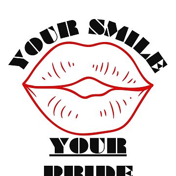 "Beautiful smile" Sticker for Sale by MAROY-DESIGNS | Redbubble