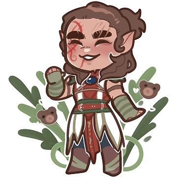 "Halsin chibi" Sticker for Sale by Marshi Melli | Redbubble