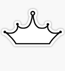 Tiara Stickers | Redbubble
