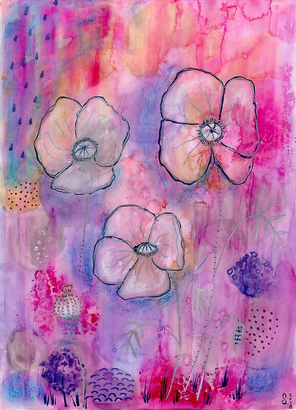"Poppy Flash" by susiscauldron | Redbubble