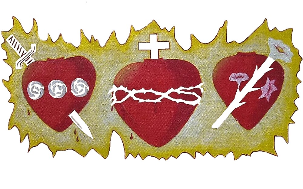 "The Three Hearts" by beautyoftruth | Redbubble
