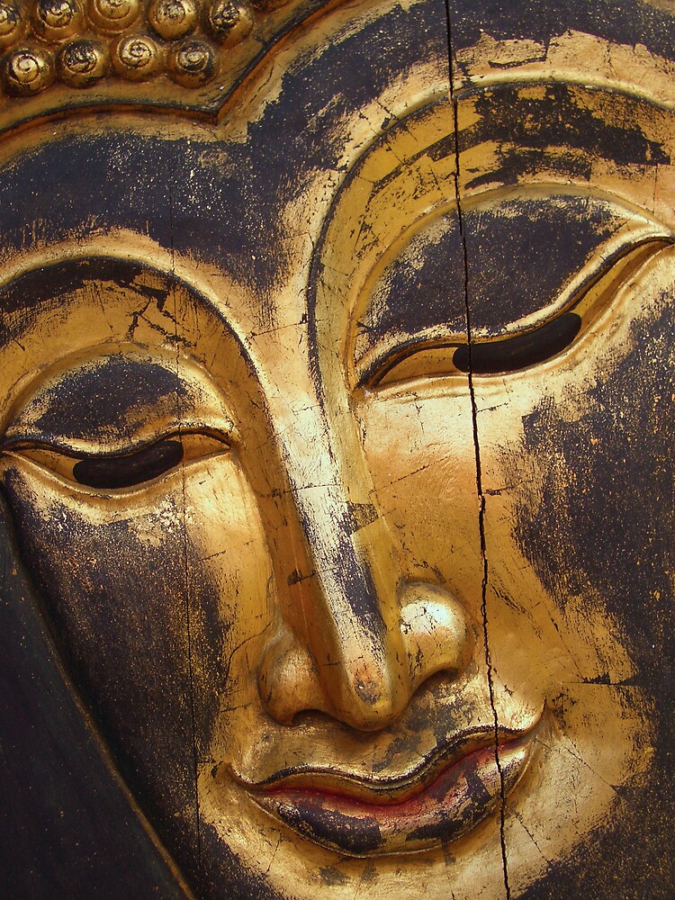 "The face of buddha" by Ian Wade | Redbubble