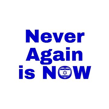 "Support Israel Never Again is Now" Sticker for Sale by NJGDesigns ...
