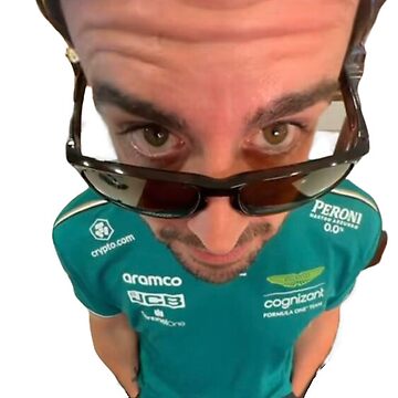 "Fernando Alonso Meme" Sticker for Sale by InvictusDesign | Redbubble