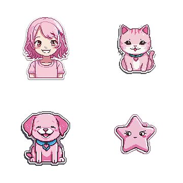 "Resplendent-Flowercore-Sticker-Pack" Sticker for Sale by cute-core ...