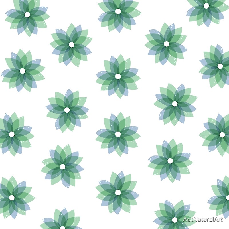"Translucent Spring Flowers 01" by ActNaturalArt | Redbubble