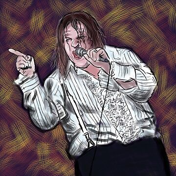 "Rock and Roll Meat Loaf" Sticker for Sale by LauraMcEwanIS | Redbubble