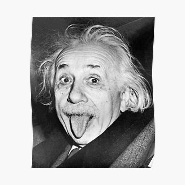 Albert Einstein Posters | Redbubble