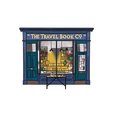 "Bookshop Sticker - The Travel Book Co (Notting Hill)" Sticker for Sale ...