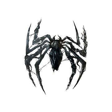 "symbiote spider" Sticker for Sale by elcpato7 | Redbubble