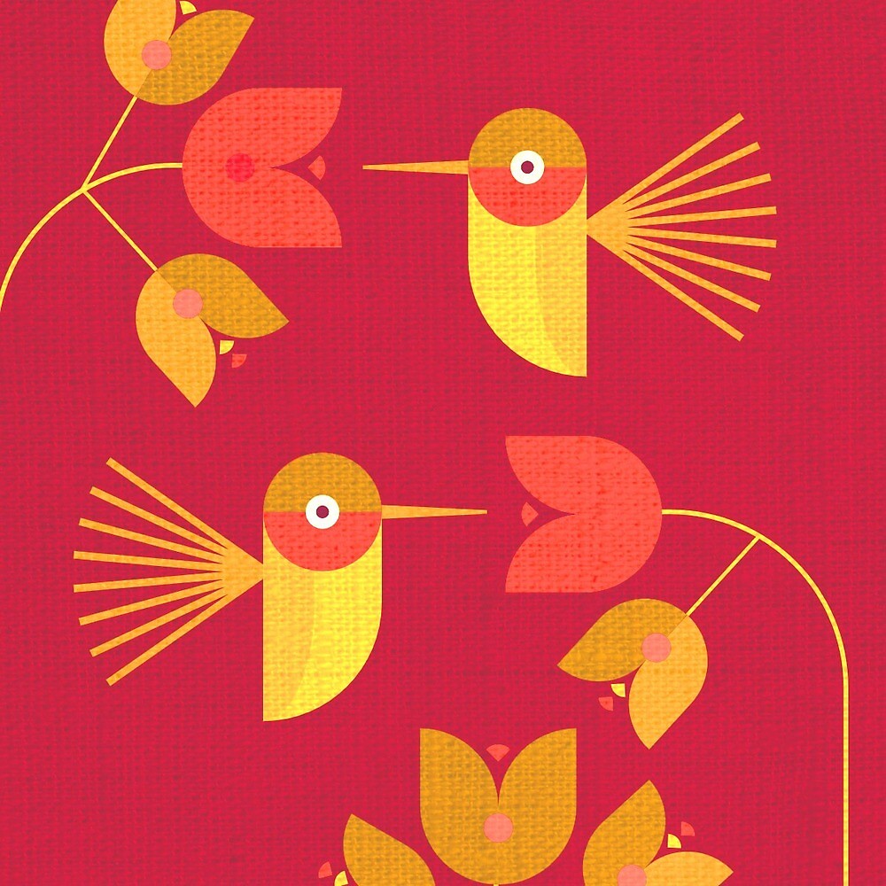 "Hummingbirds" by Scott Partridge | Redbubble