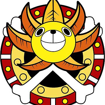 "Thousand Sunny Logo" Sticker for Sale by omar reda | Redbubble