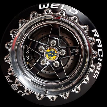 "Weld Drag Racing Wheel" Sticker for Sale by HoskingInd | Redbubble