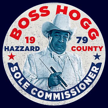 "Vote Boss Hogg Dukes of Hazzard" Sticker for Sale by alhern67 | Redbubble