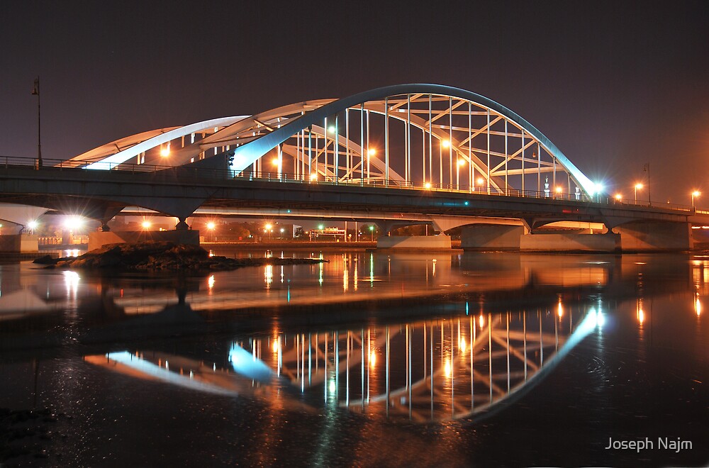 "Maqta Bridge" by Joseph Najm | Redbubble