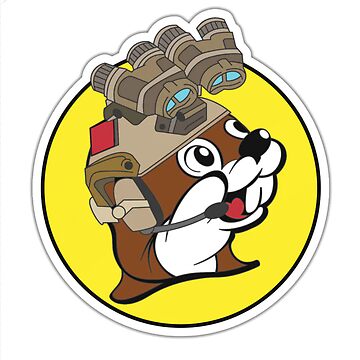 "Tacticool Beaver" Sticker for Sale by EnlistedScum | Redbubble