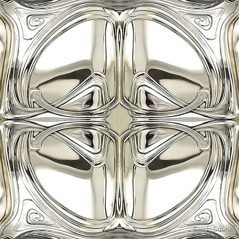 "Art Nouveau in Sterling " by Sandy Strunk | Redbubble