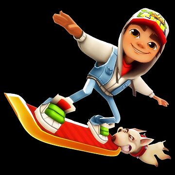 "Jake Subway Surfer" Sticker for Sale by Barry Kyius | Redbubble