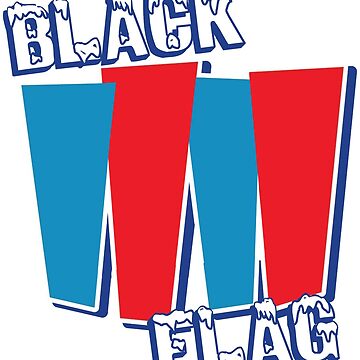 "Black Flag ICEE Logo" Sticker for Sale by ValueULTRA | Redbubble