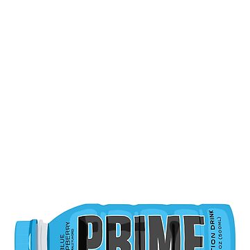 "Blue Prime Energy Drink" Sticker for Sale by PP-Illustrate | Redbubble