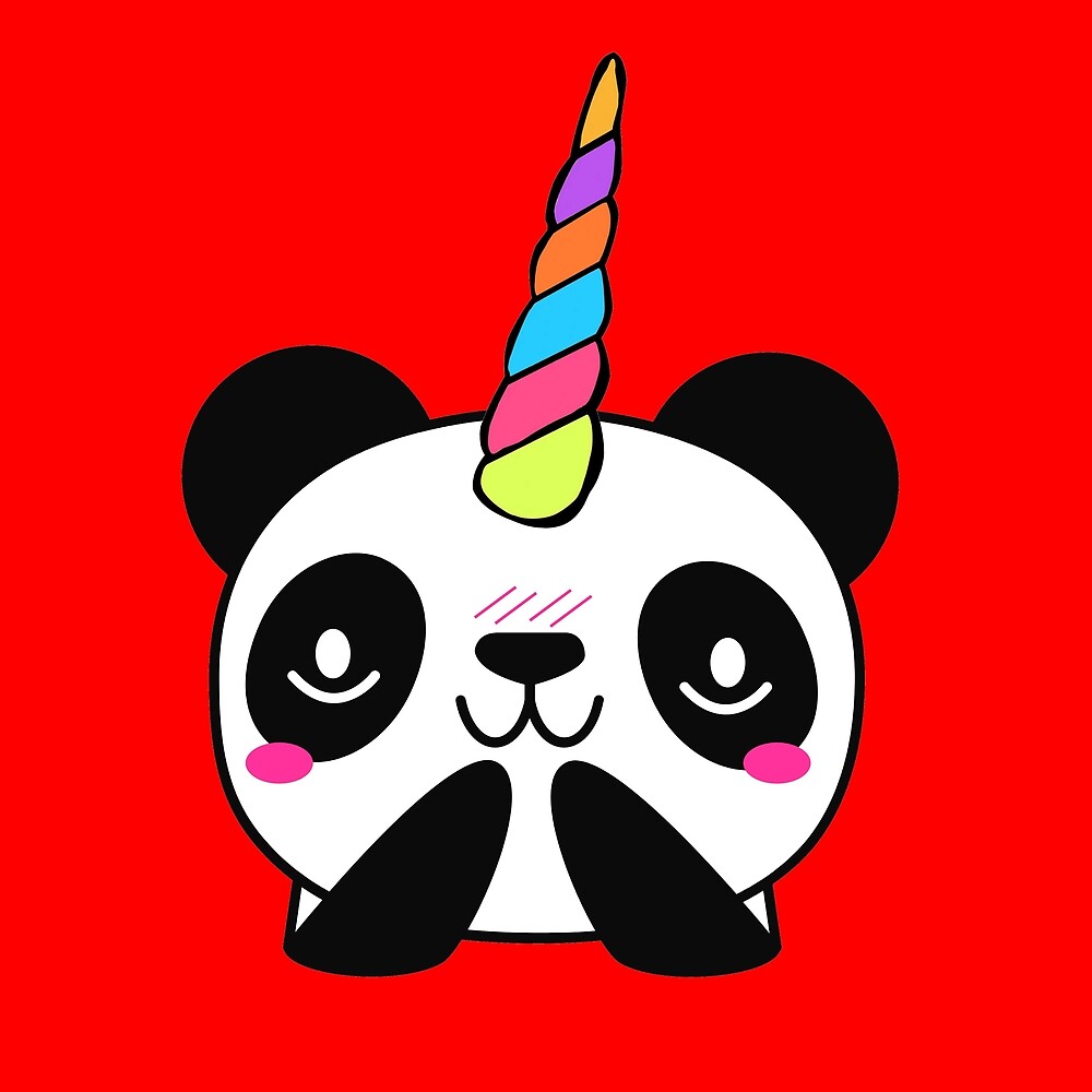 "pandicorn" by MallsD | Redbubble