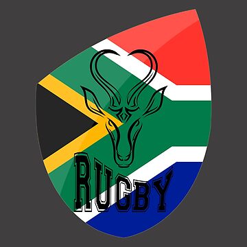 "Springbok rugby" Sticker for Sale by DominP | Redbubble