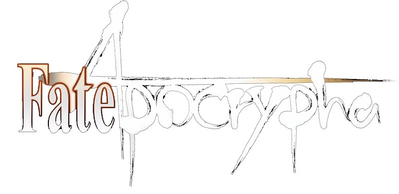 "Fate/Apocrypha logo" by Shiromaru | Redbubble