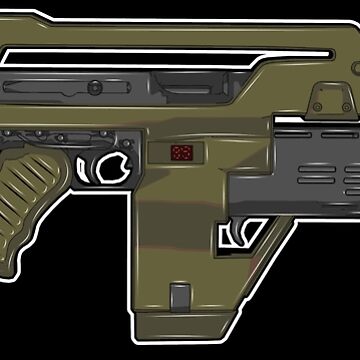 "Pulse Rifle" Sticker for Sale by simonbreeze | Redbubble