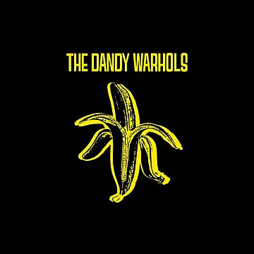 "The Dandy Warhols Banana Logo" Sticker for Sale by dickenseinar ...