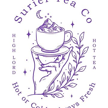 "The Suriel Tea Co Funny Meme Suriel’s Tea Company ACOTAR Book Lover ...