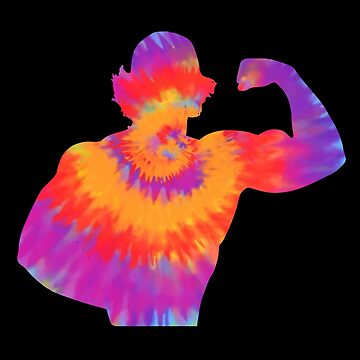 "Sam Sulek Shadow (tie die)" Sticker for Sale by Sticky ™ | Redbubble
