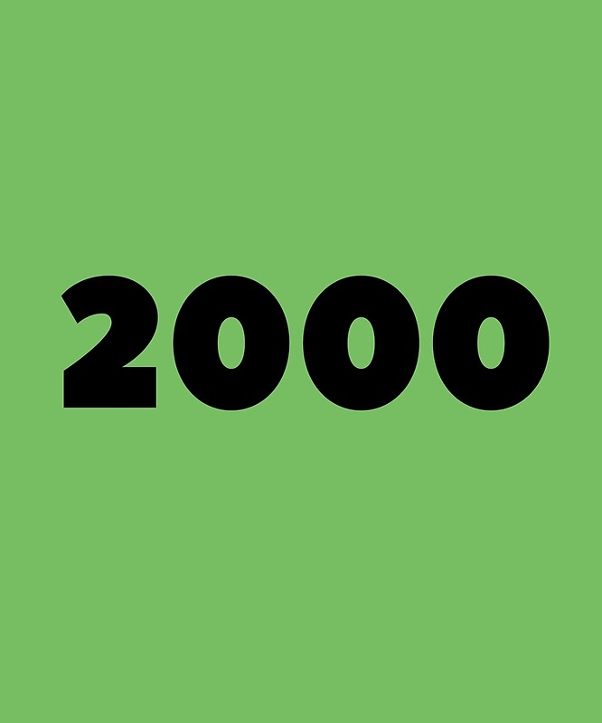 "2000 Birthday 18th Birthday Gift Born In 2000 Made In 2000 Anniversary ...