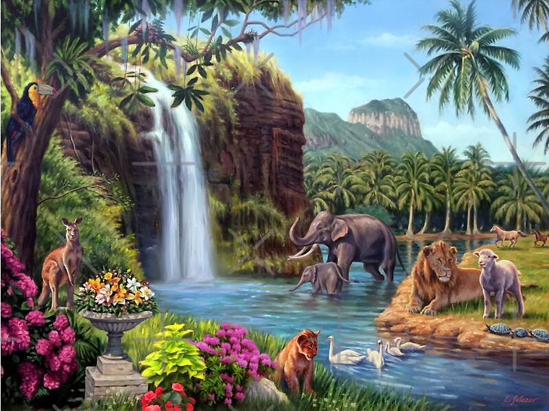 "A Paradise Setting" by Esalazar | Redbubble