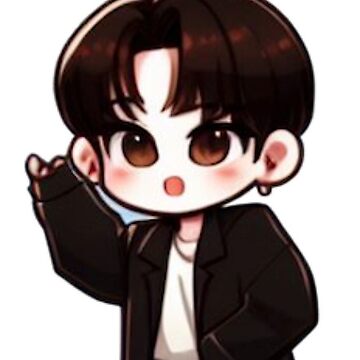 "enhypen jay chibi anime " Sticker for Sale by seokjinnieworld | Redbubble