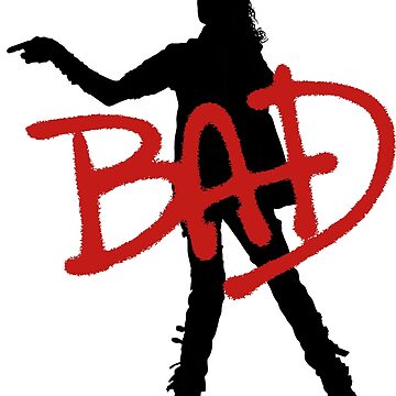"Bad - silhouette" Sticker for Sale by s-w-g | Redbubble