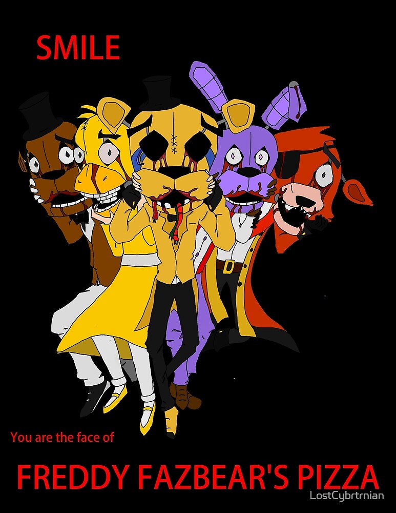 "Smile! FNAF" by LostCybrtrnian | Redbubble