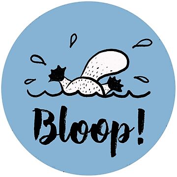 "Bloop the white platypus" Sticker for Sale by Lulu-Bells | Redbubble