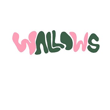 "Wallows" Sticker for Sale by graceface3828 | Redbubble