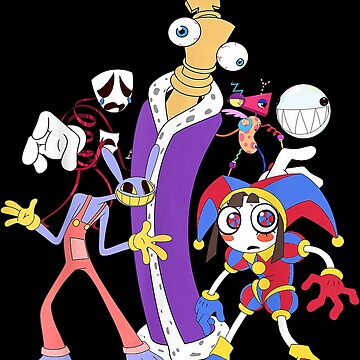 "Cute Pomni, Ragatha, Gangle, Kinger, Zooble, Caines - the amazing ...