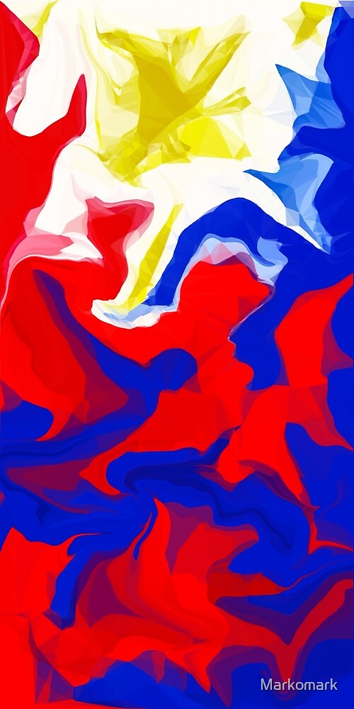 "Philippines National Colors" by Markomark | Redbubble