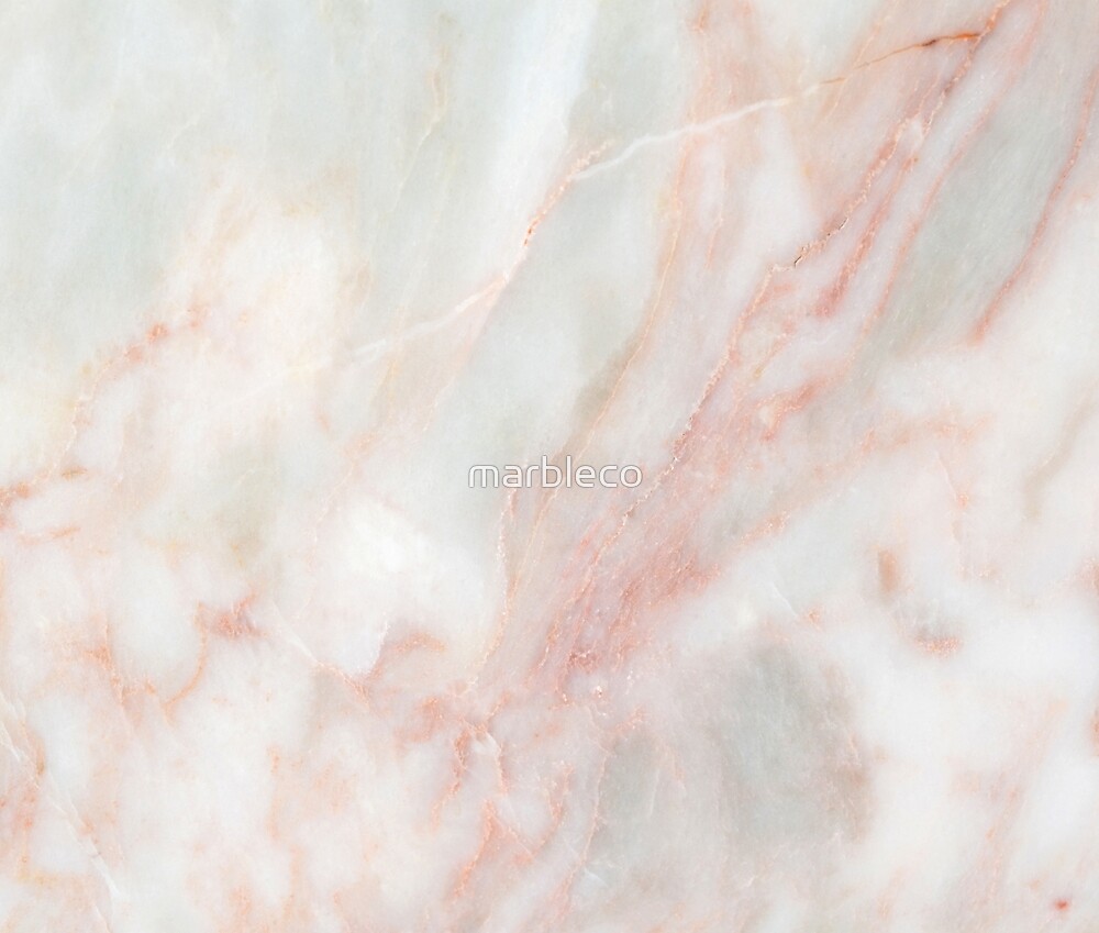 "Softest blush pink marble" by marbleco | Redbubble