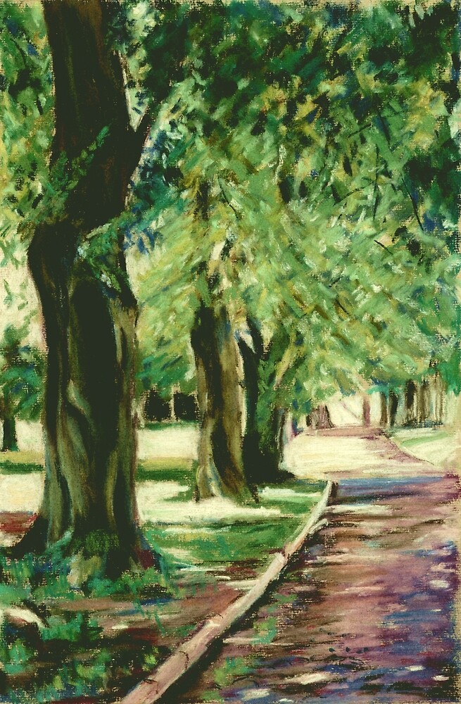 "Bailey Park, Abergavenny" by Judy Adamson | Redbubble