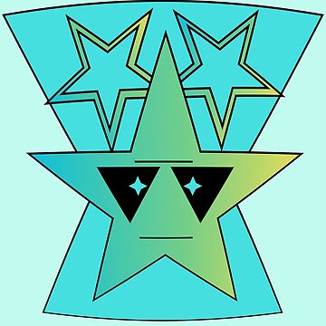 "Cute freak star" Sticker for Sale by Akiunia | Redbubble