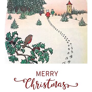 "Rupert the bear/ Christmas card / english children’s classic/ vintage ...