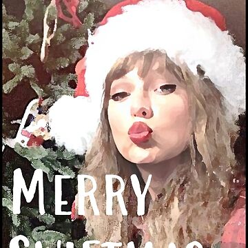 "Merry Swiftmas Taylor Swift Christmas" Sticker for Sale by Lizmonaria ...