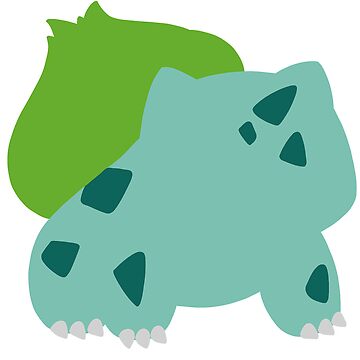 "Bulba Minimalist" Sticker for Sale by shiix | Redbubble