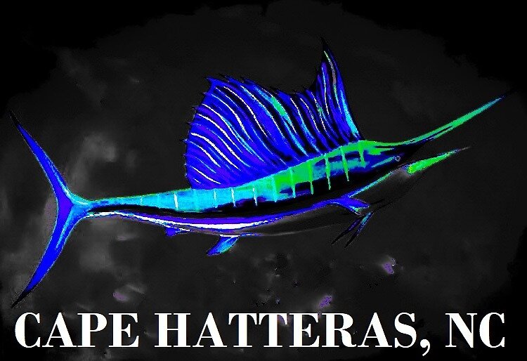 "Salty Sailfish (Cape Hatteras, NC)" by barryknauff | Redbubble