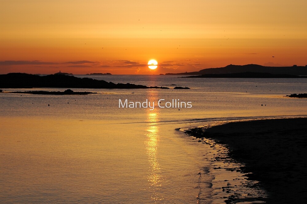 "Anglesey Spring Sunset" by Mandy Collins | Redbubble