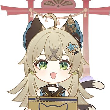 "Genshin Impact Navia" Sticker by bashhonkdesign | Redbubble